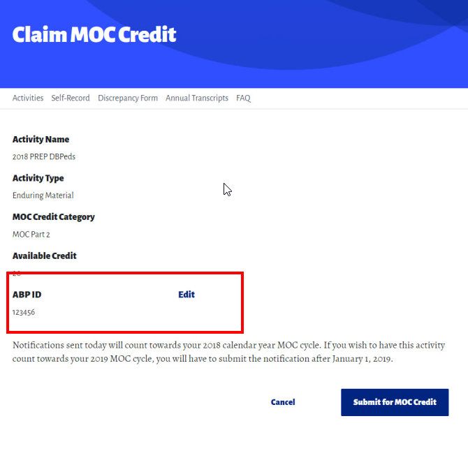 MOC Credit | Journals Gateway | American Academy of Pediatrics