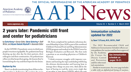 AAP News digital editions | AAP News | American Academy of Pediatrics