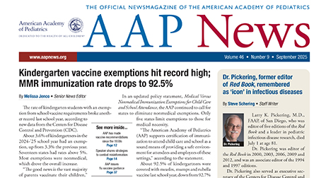 AAP releases 2025-’26 flu vaccine recommendations; efforts to increase vaccination ‘urgently ...