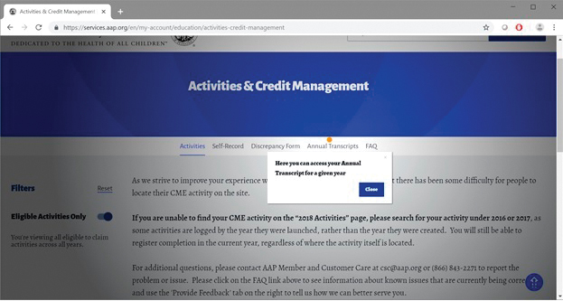 5 steps to submit MOC activities, claim CME credit | AAP News ... 5 steps to submit MOC activities, claim CME credit | AAP News ...
