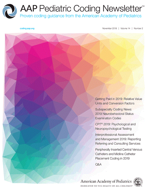 Subspecialty Coding News: 2019 Neurobehavioral Status Examination Codes ...