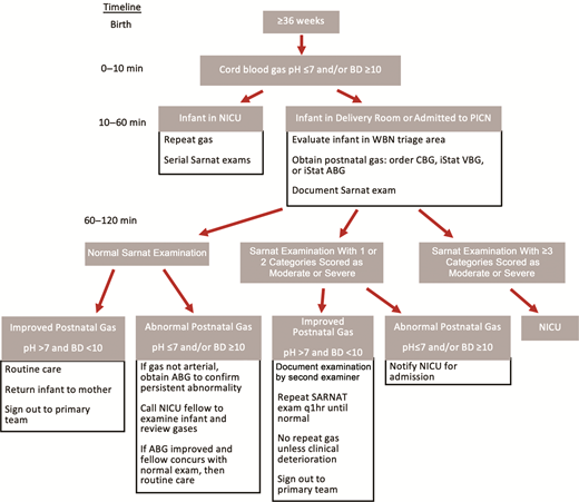 Standardized Evaluation of Cord Gases in Neonates at Risk for Hypoxic ...
