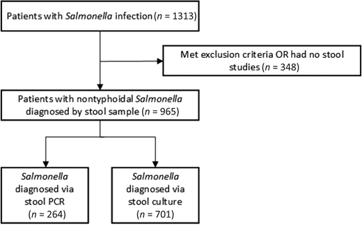 Management and Outcomes of Salmonella Gastroenteritis in the Era of ...