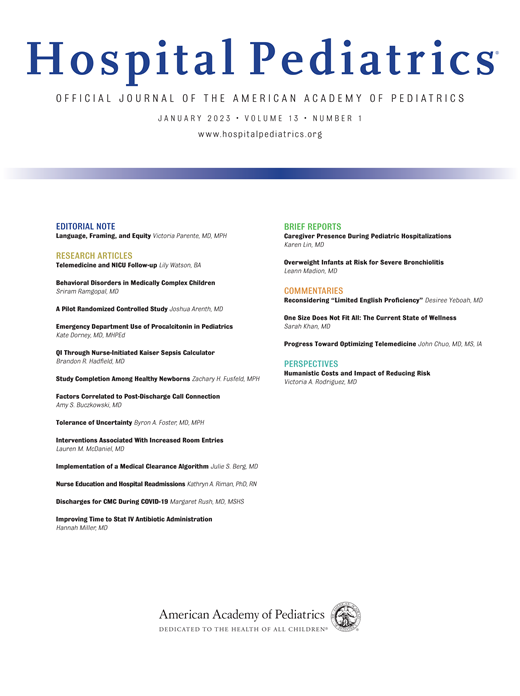 Implementation of a Medical Clearance Algorithm for Psychiatric ...