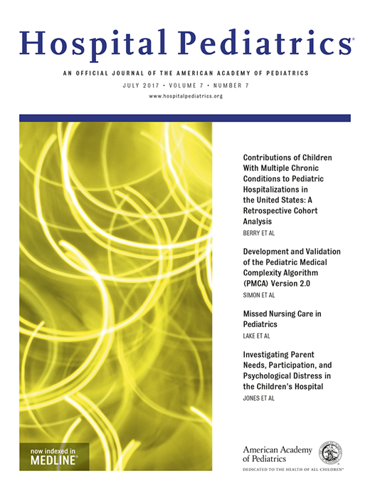 Development of a New Care Model for Hospitalized Children With Medical ...