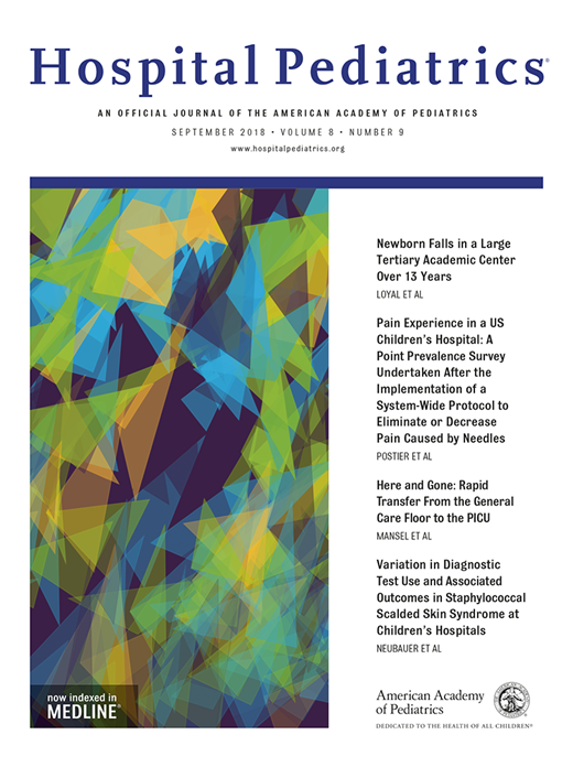 Volume 8 Issue 9 | Hospital Pediatrics | American Academy of Pediatrics