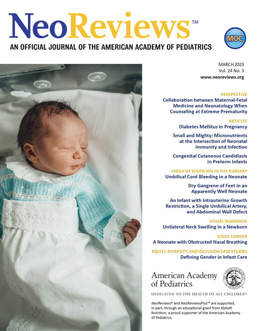 Umbilical Cord Bleeding in a Neonate | NeoReviews | American Academy of ...