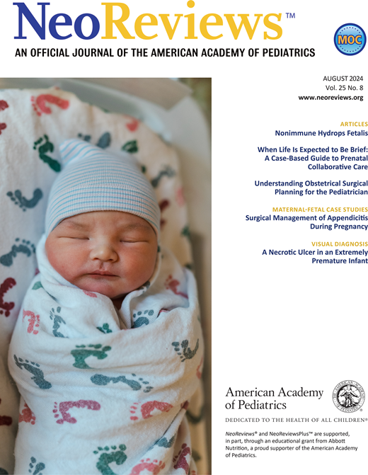 A Necrotic Ulcer in an Extremely Premature Infant | NeoReviews ...