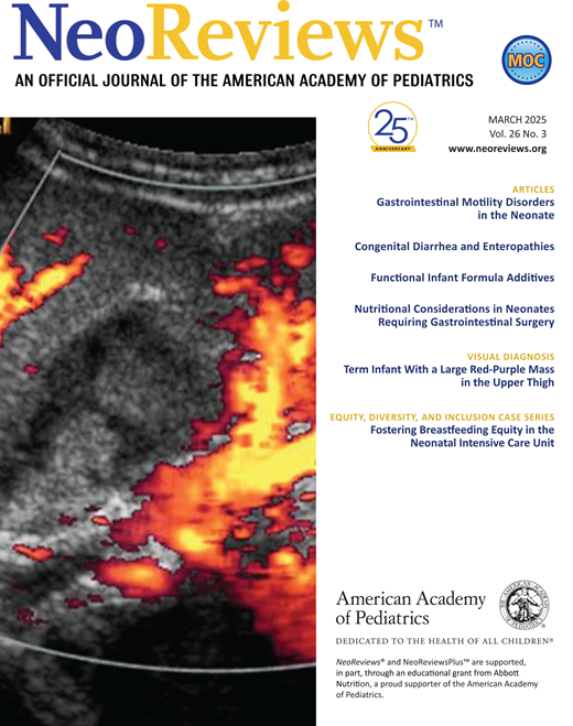 Congenital Diarrhea and Enteropathies | NeoReviews | American Academy ...