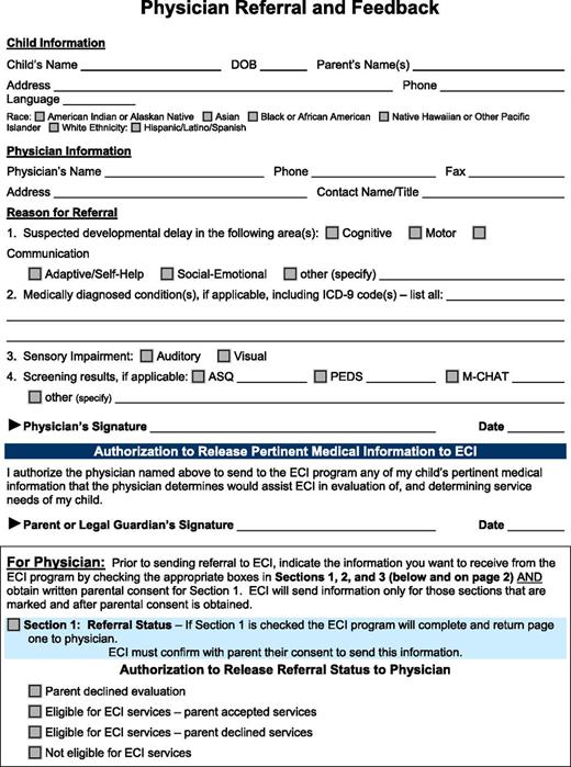 Early Intervention, IDEA Part C Services, and the Medical Home ...