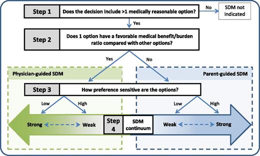 A 4-Step Framework for Shared Decision-making in Pediatrics ...