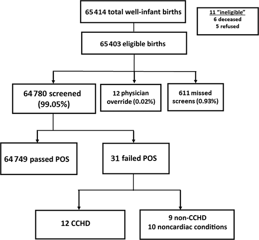 Newborn Pulse Oximetry Screening at a Community Hospital: An 8-Year ...