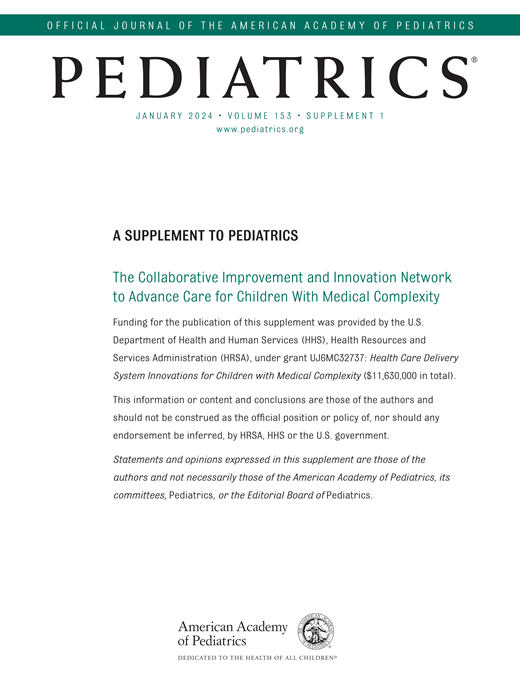 The Collaborative Improvement and Innovation Network for Children With ...