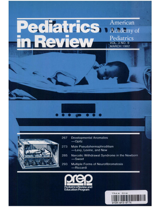Volume 3 Issue 9 | Pediatrics In Review | American Academy of Pediatrics
