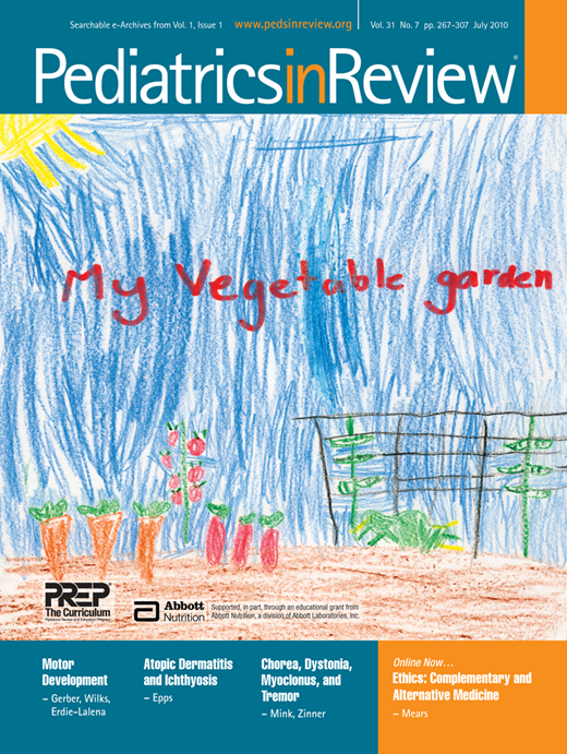 Visual Diagnosis | Pediatrics In Review | American Academy of Pediatrics